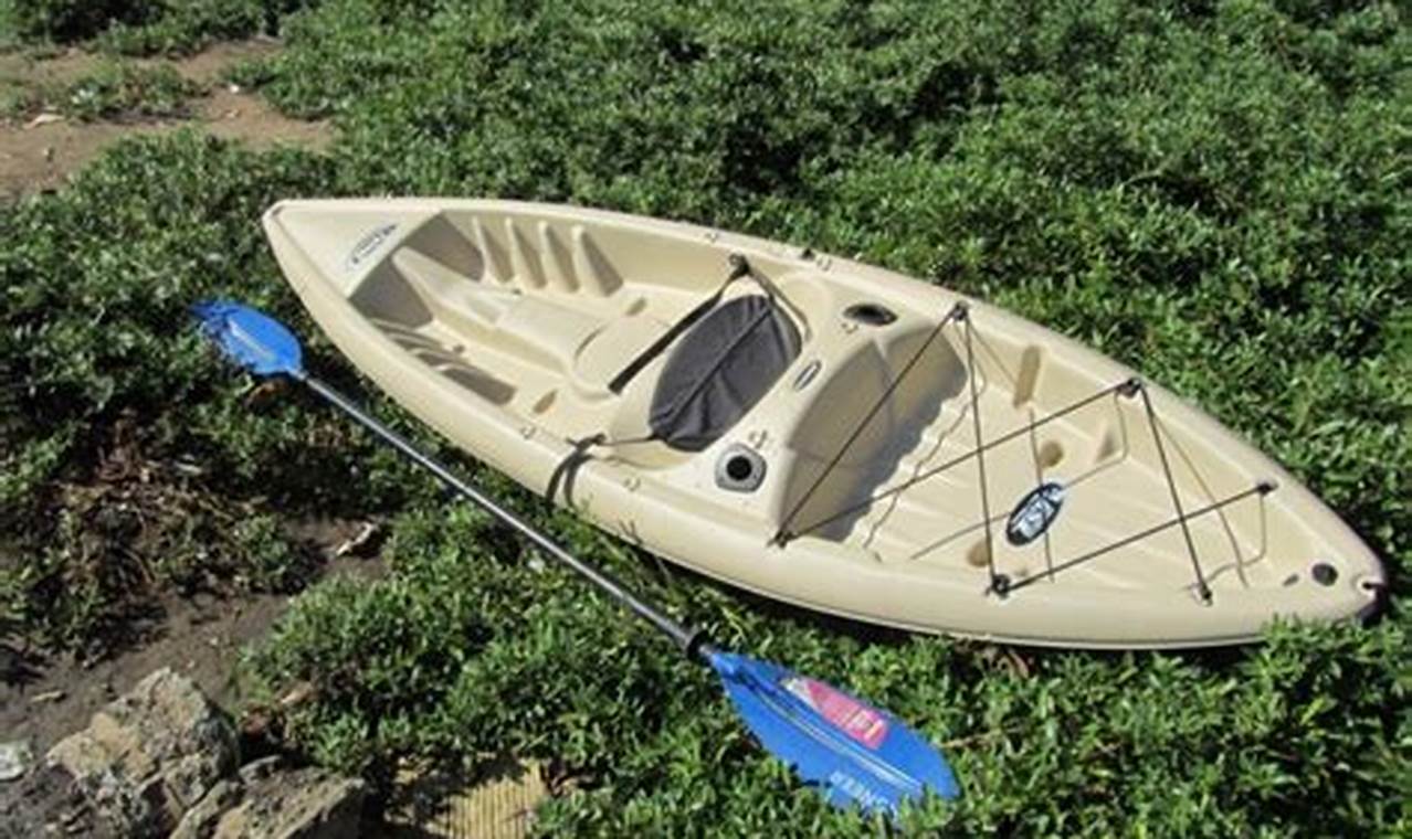 Tan Fishing Kayak