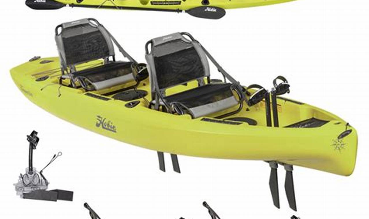 Best Tandem Fishing Kayaks With Pedals & Drives