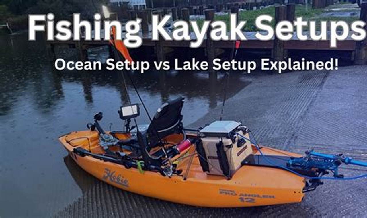 Sea Kayak Fishing Setup