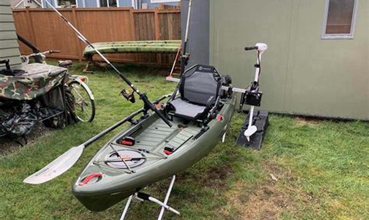 Best Kayak Built-In Trolling Motors for Fishing