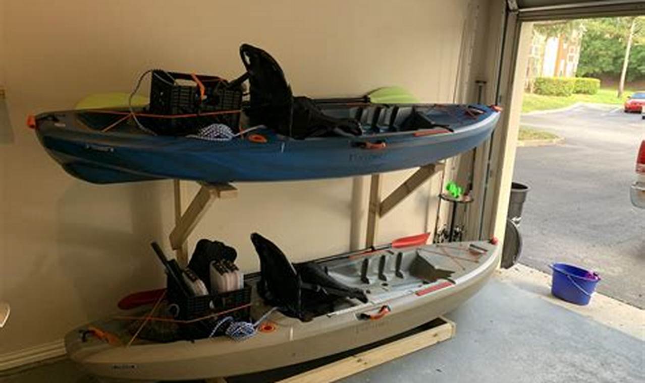 Fishing Kayak Storage Rack