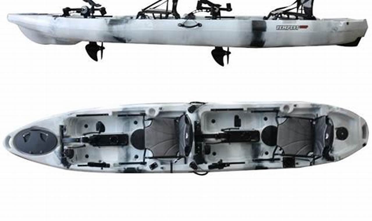 Best Foldable Tandem Pedal Kayaks for 2024