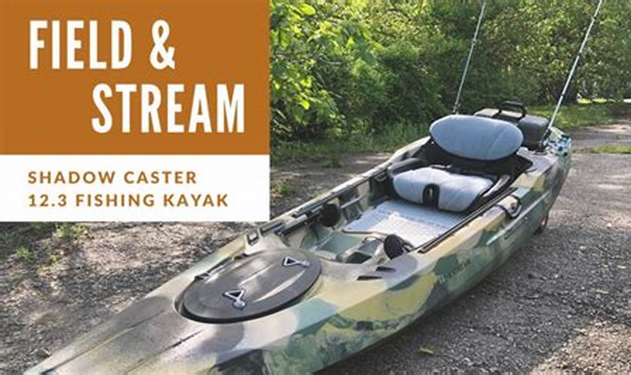 Field And Stream Shadow Caster Fishing Kayak