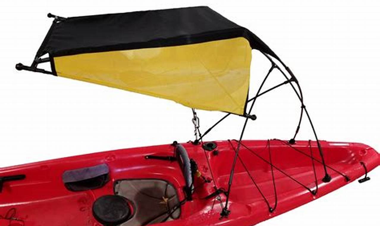 Best Fishing Kayak Sun Shades & Canopies